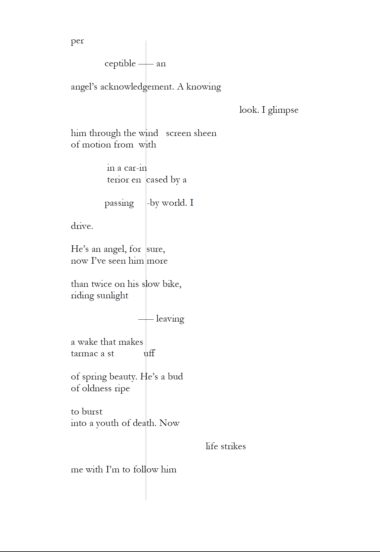 Beckoning – a poem by Mark Goodwin – Amethyst Review