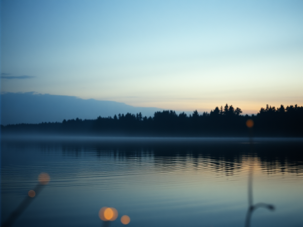 Nightfall on Summit Lake – a poem by James Green – Amethyst Review