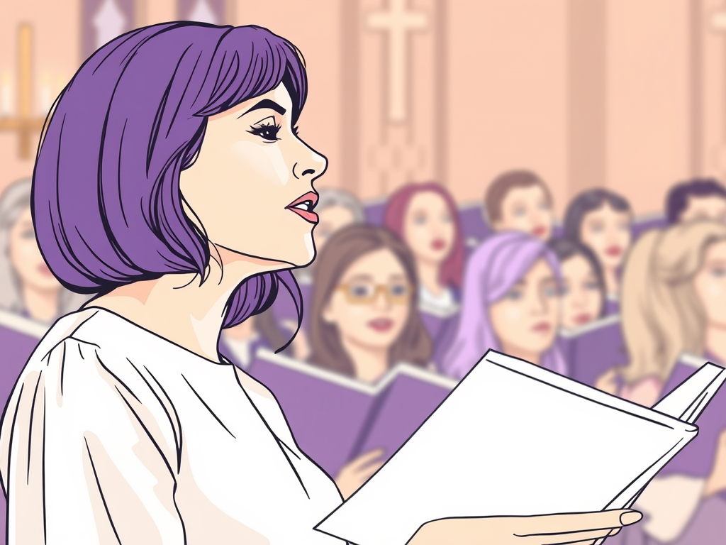 The Alto Takes Her Solo – a poem by Catherine Gonick – Amethyst Review